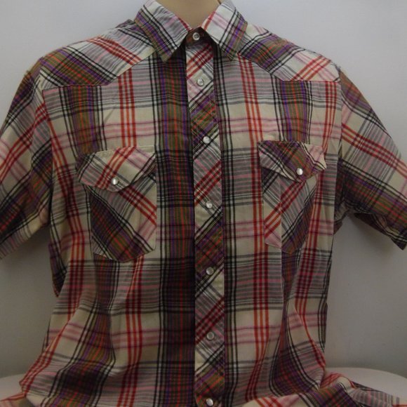 Rustler | Shirts | Vintage Rustler Western Style Shirt5aht | Poshmark